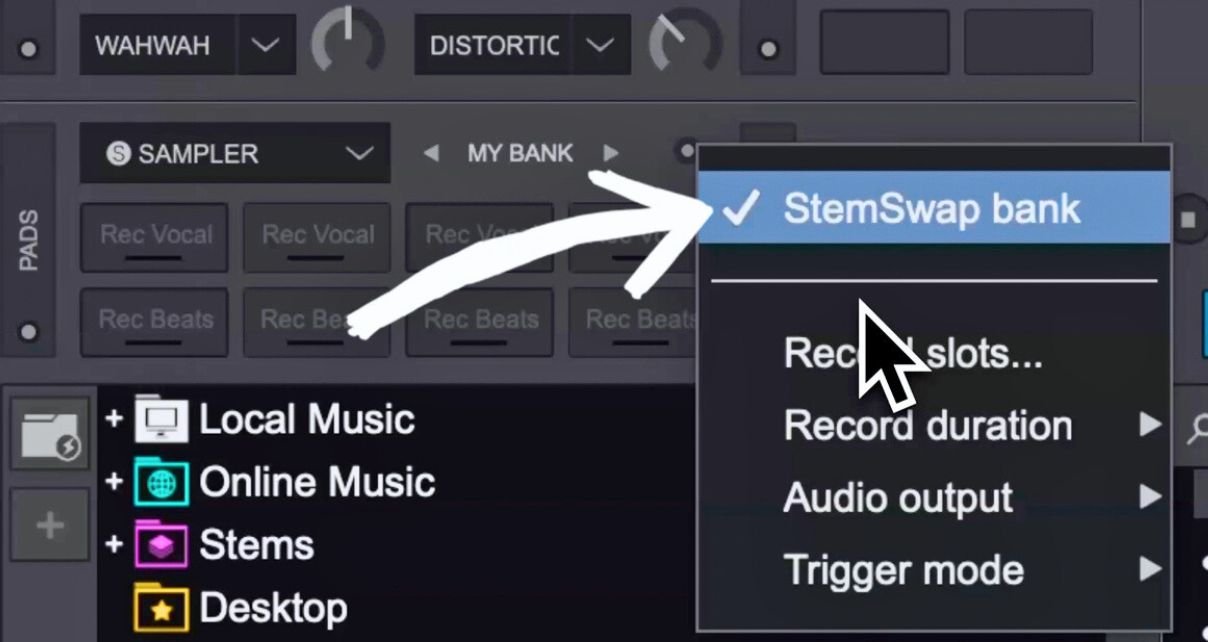 VirtualDJ 2025 StemSwap ¡SAMPLER de STEMS! | Electronica Positiva